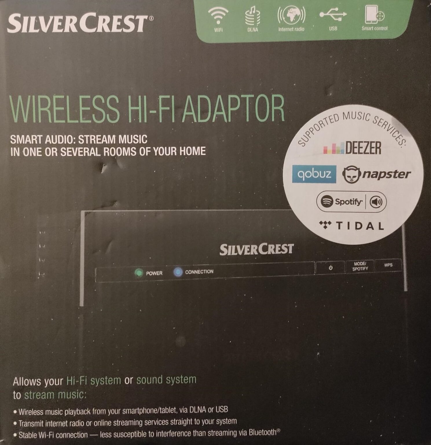 App for Lidl SilverCrest Smart Audio Wifi Streamer